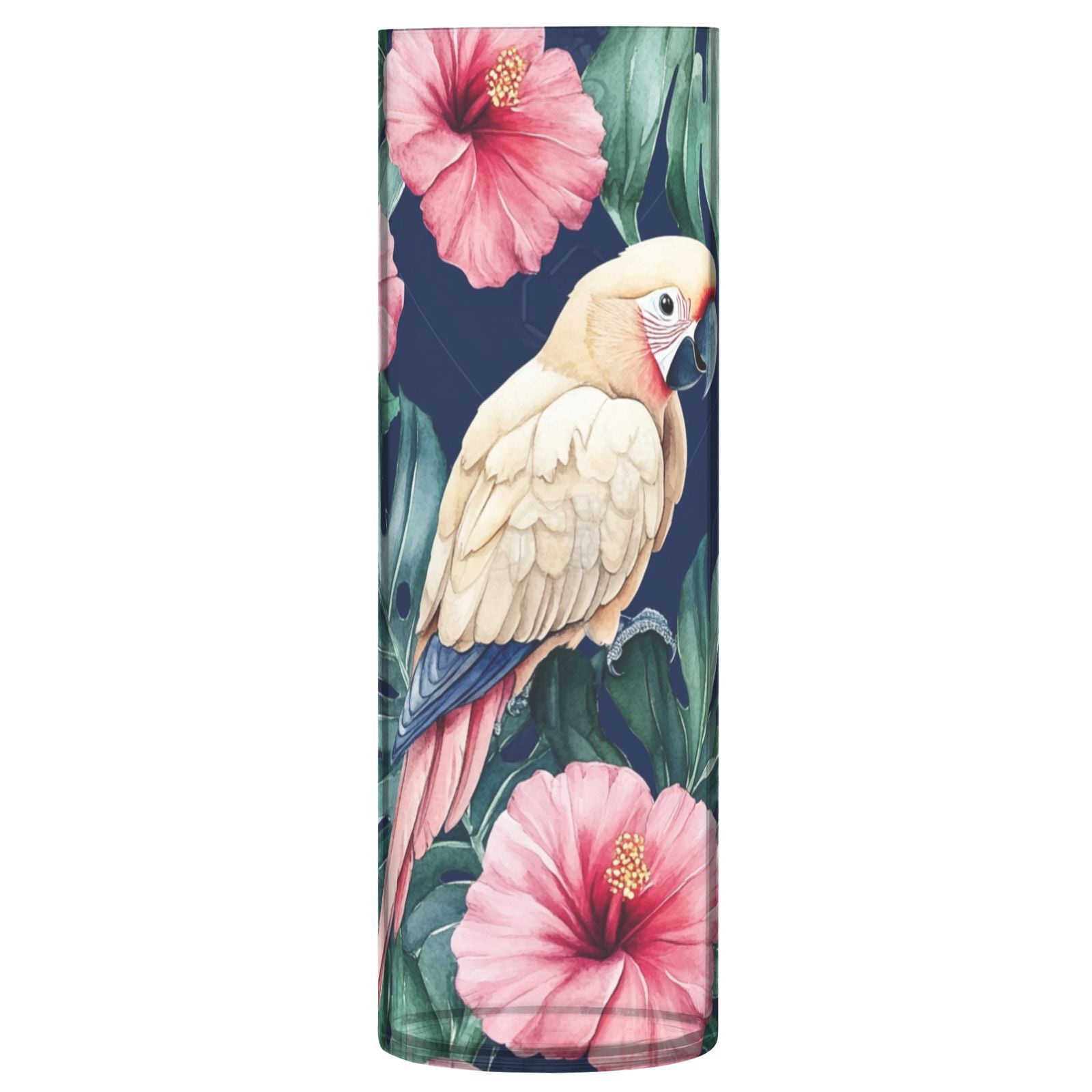 Transparent Printed Plastic Vase - 30cm Tall, Durable & Shatterproof ...