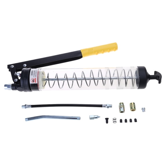 Transparent Proof 600cc Manual Grease Guns with Hand Lever Hose Heavy ...