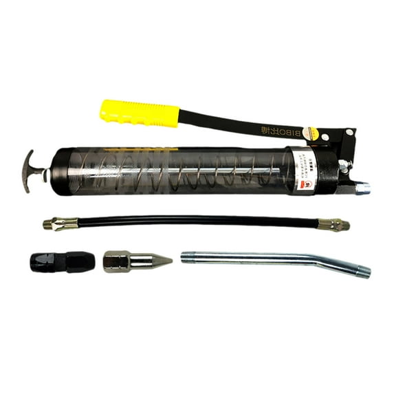 Transparent Proof 600cc Manual Grease Guns with Hand Lever Hose Heavy ...