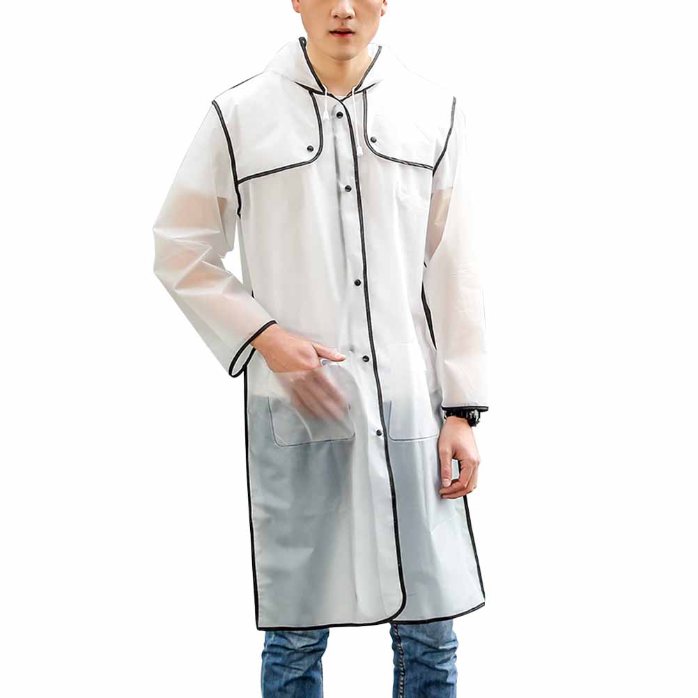 Transparent Protective Raincoat Proof EVA Rain Eeacho Fashion ...