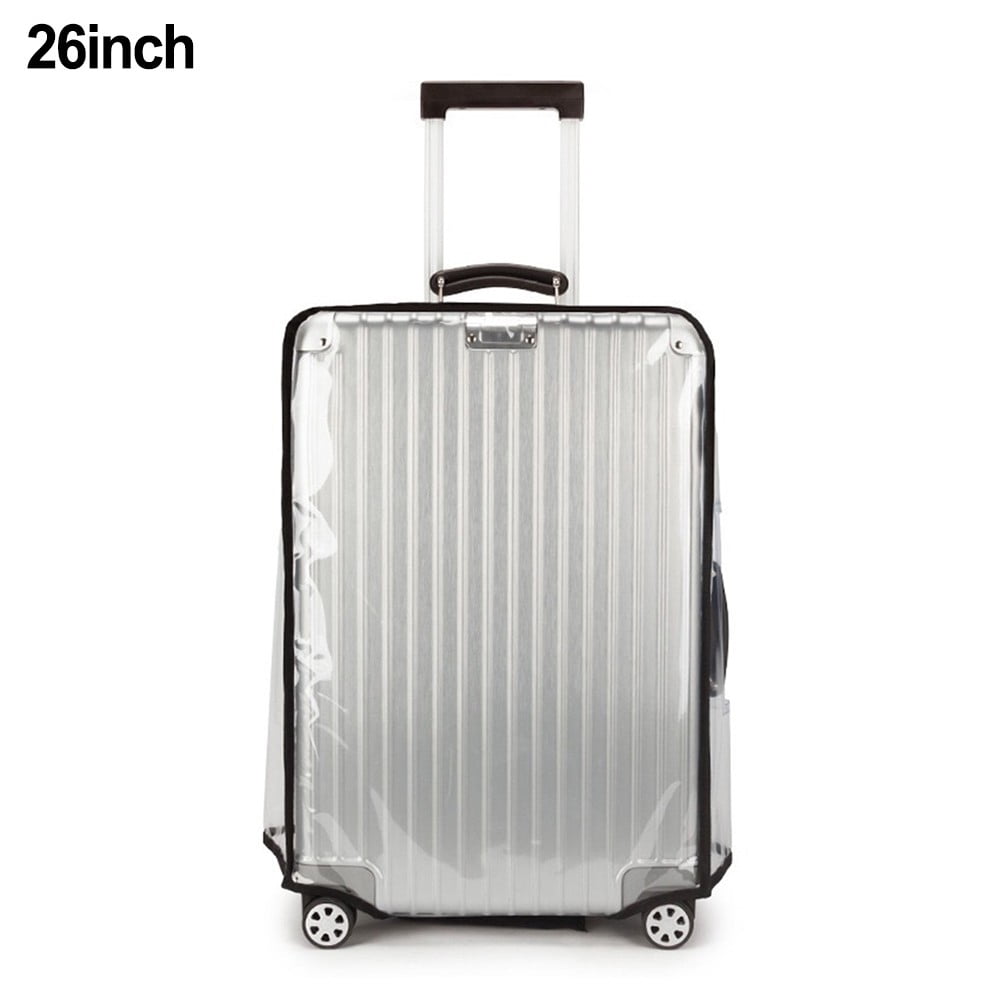 Transparent Pvc Travel Luggage Waterproof Suitcase Cover Washable Bag ...