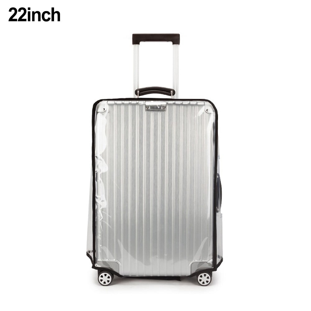 Transparent PVC Travel Luggage Waterproof Suitcase Cover Washable Bag ...
