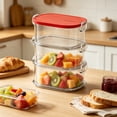 Transparent Rectangular Plastic Food Storage Containers For The Home ...