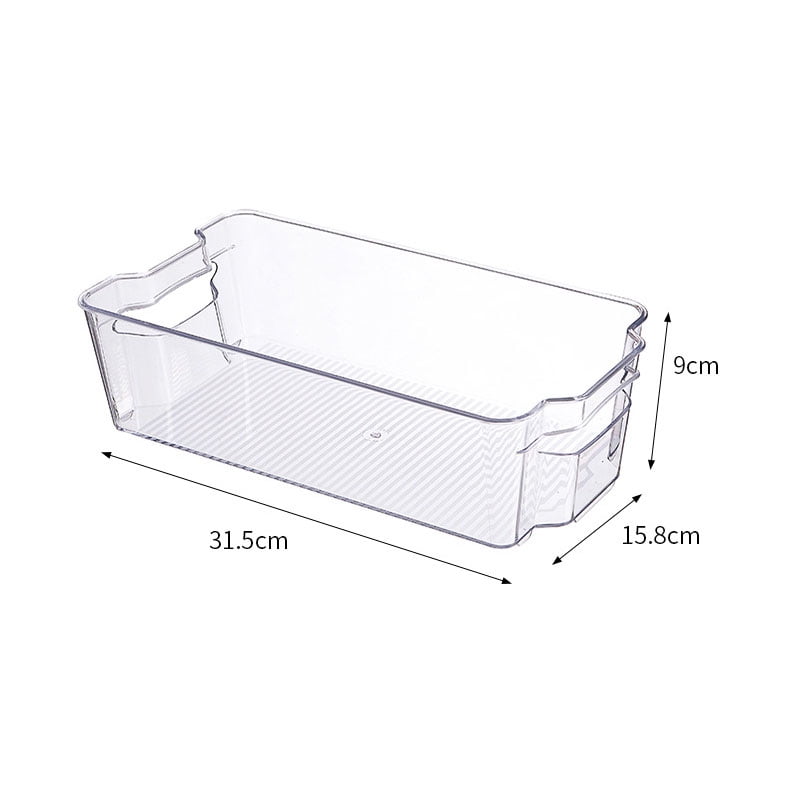 Transparent Refrigerator Storage Box Vegetable Fruit Organizer Fridge ...