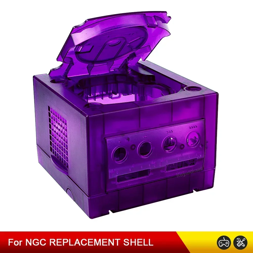 Transparent Replacement Shell Case for GameCube Console, 7-Color ...