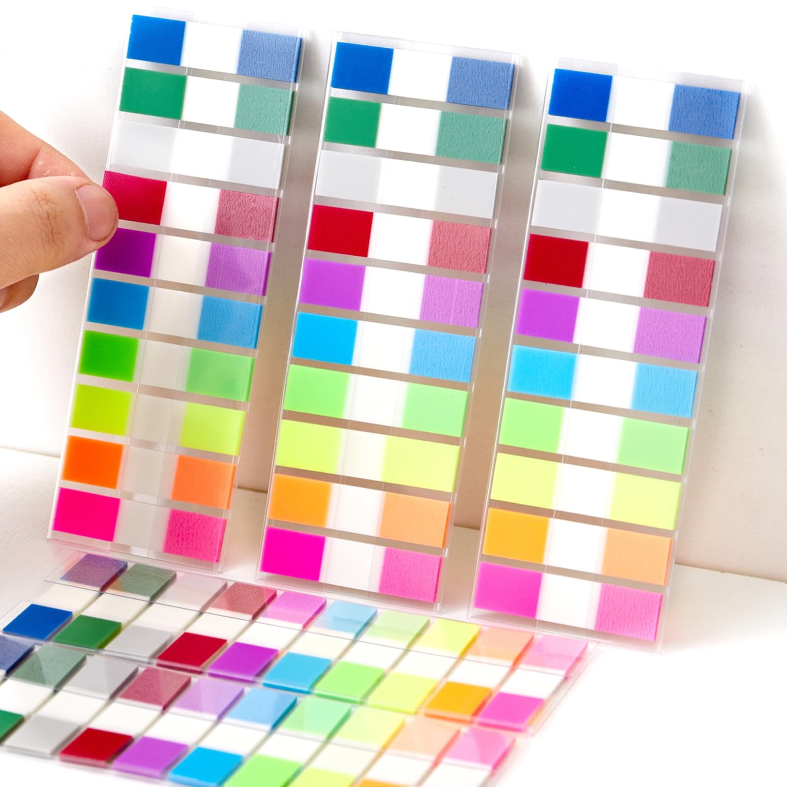 Transparent Repositionable Page Markers, 1000Pcs Writable Index Tabs ...