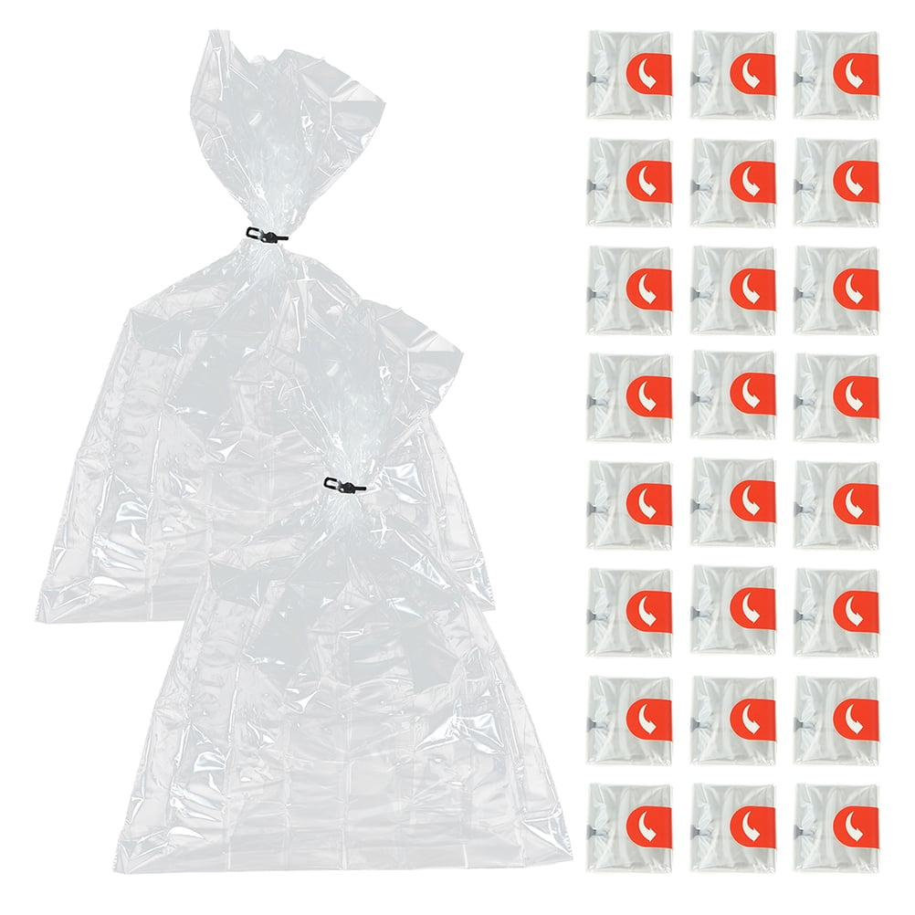 60 Pcs Transparent Oven Roast Bags for Turkey Cooking Food Grade ...