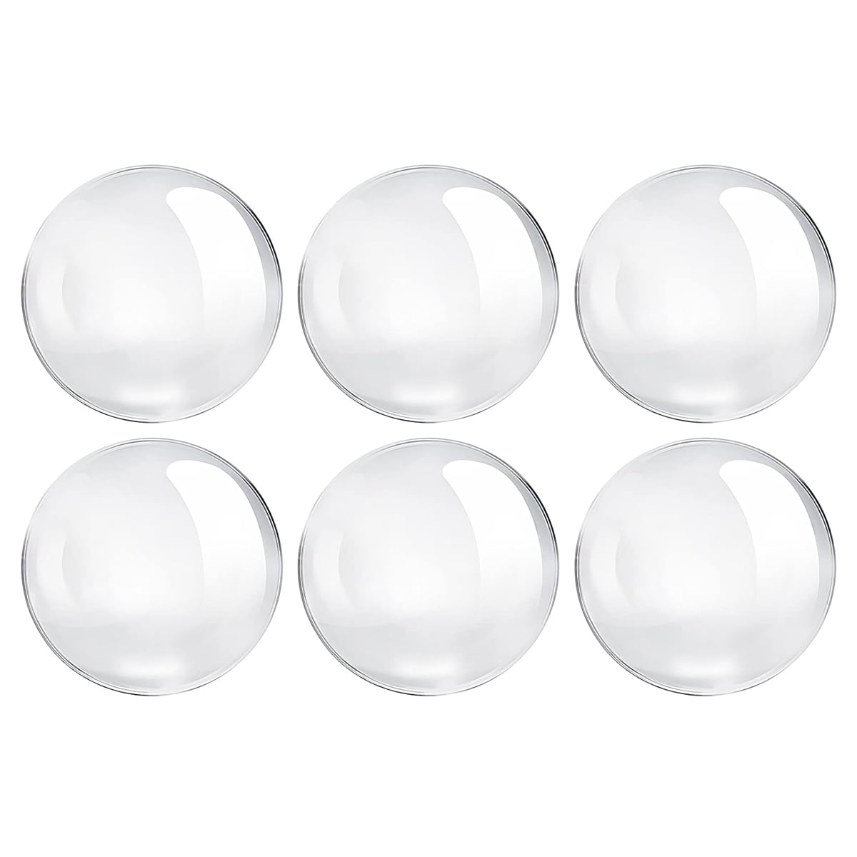 Transparent Rubber Protective Pads, Clear Acrylic Texture, Self ...