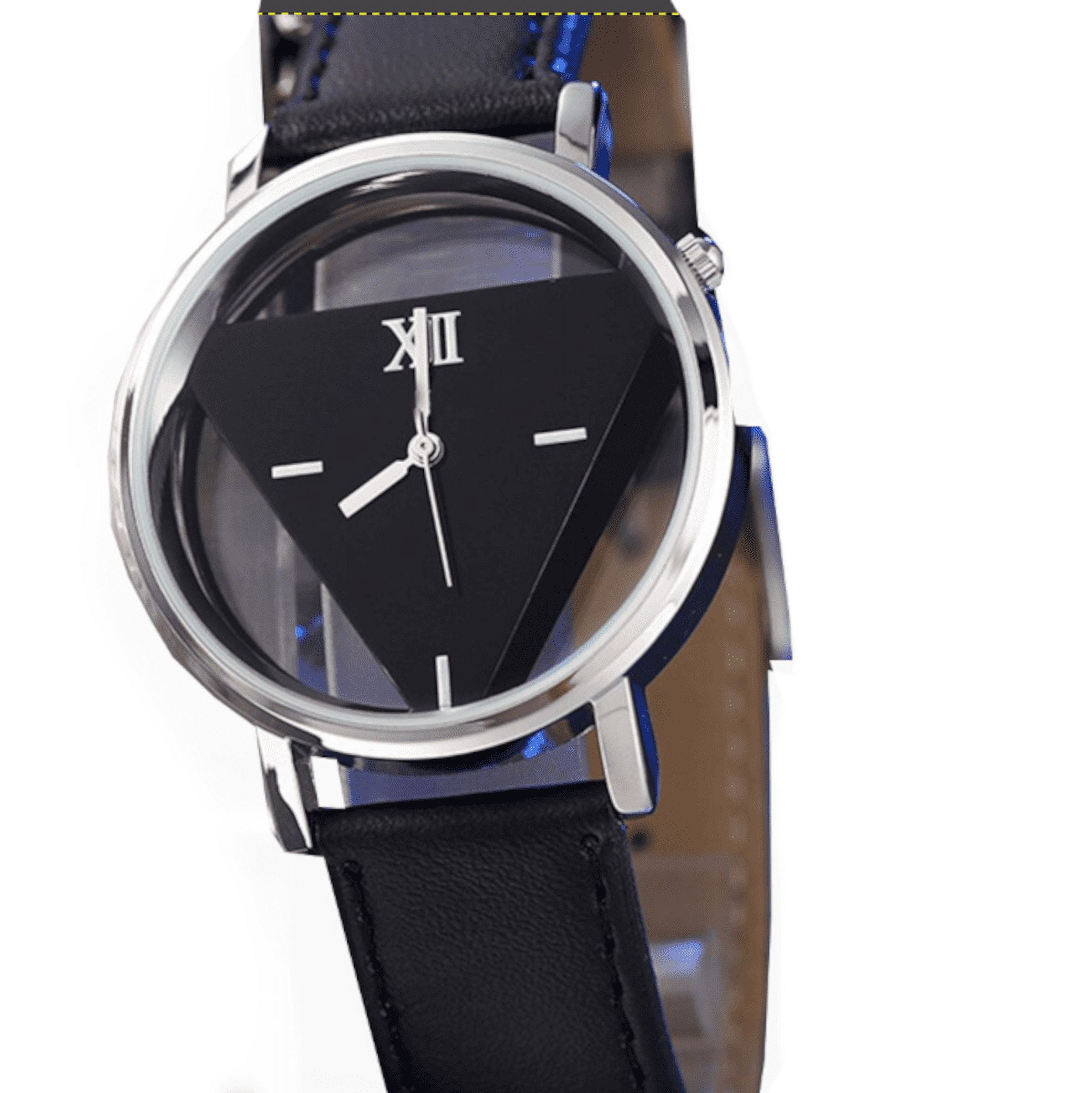 Transparent See Through Triangle Design Cut out Openface Man Woman ...