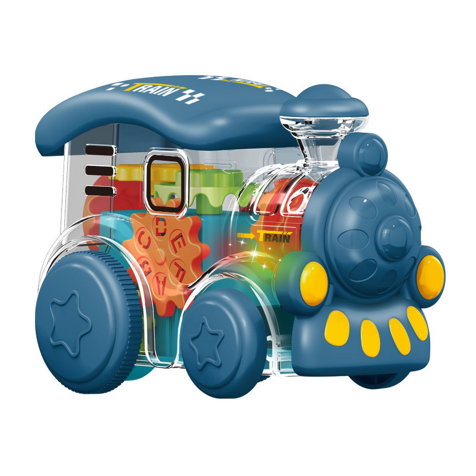 Transparent Sensory Car Toys for Kids, Educational Toy for Kids，Light ...