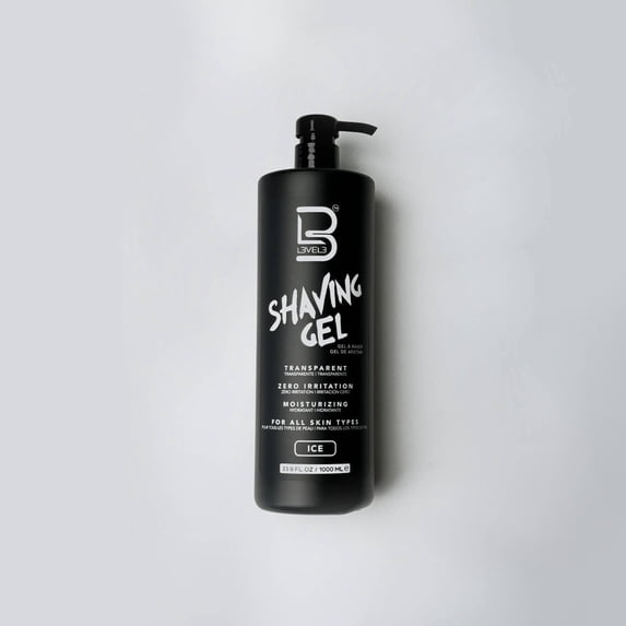 L3 - Level 3 Shaving Gel - Straight Razor Shave Gel - Non-Irritating ...