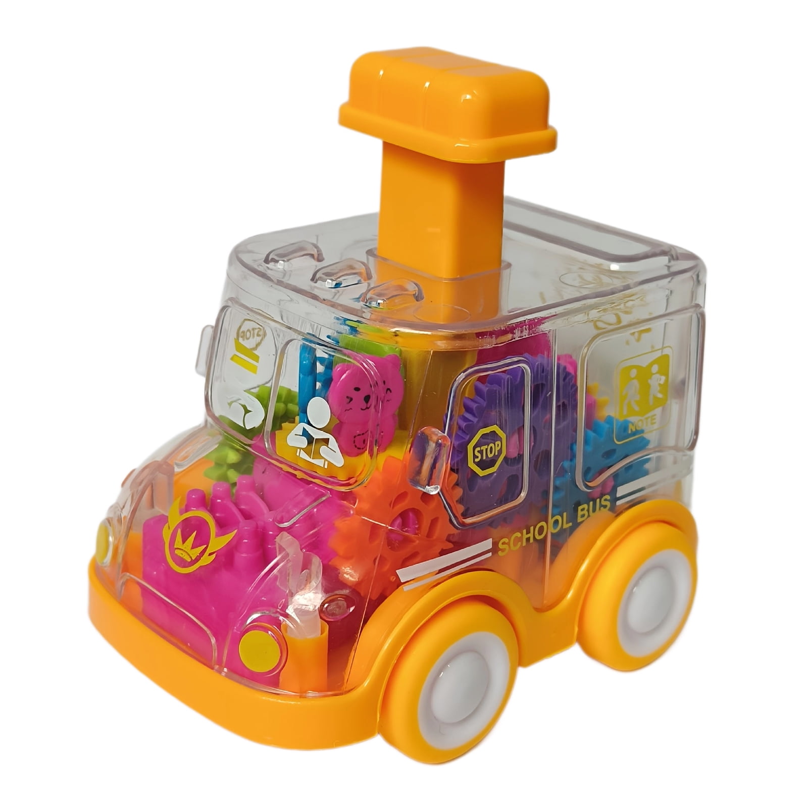Transparent Shell Reveals Colorful Moving Gears For Kids To Explore ...