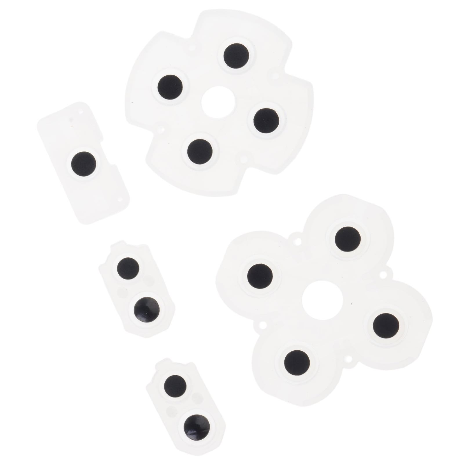 Transparent Silicone Rubber Pads Contact L2 Button Conductive Rubber ...