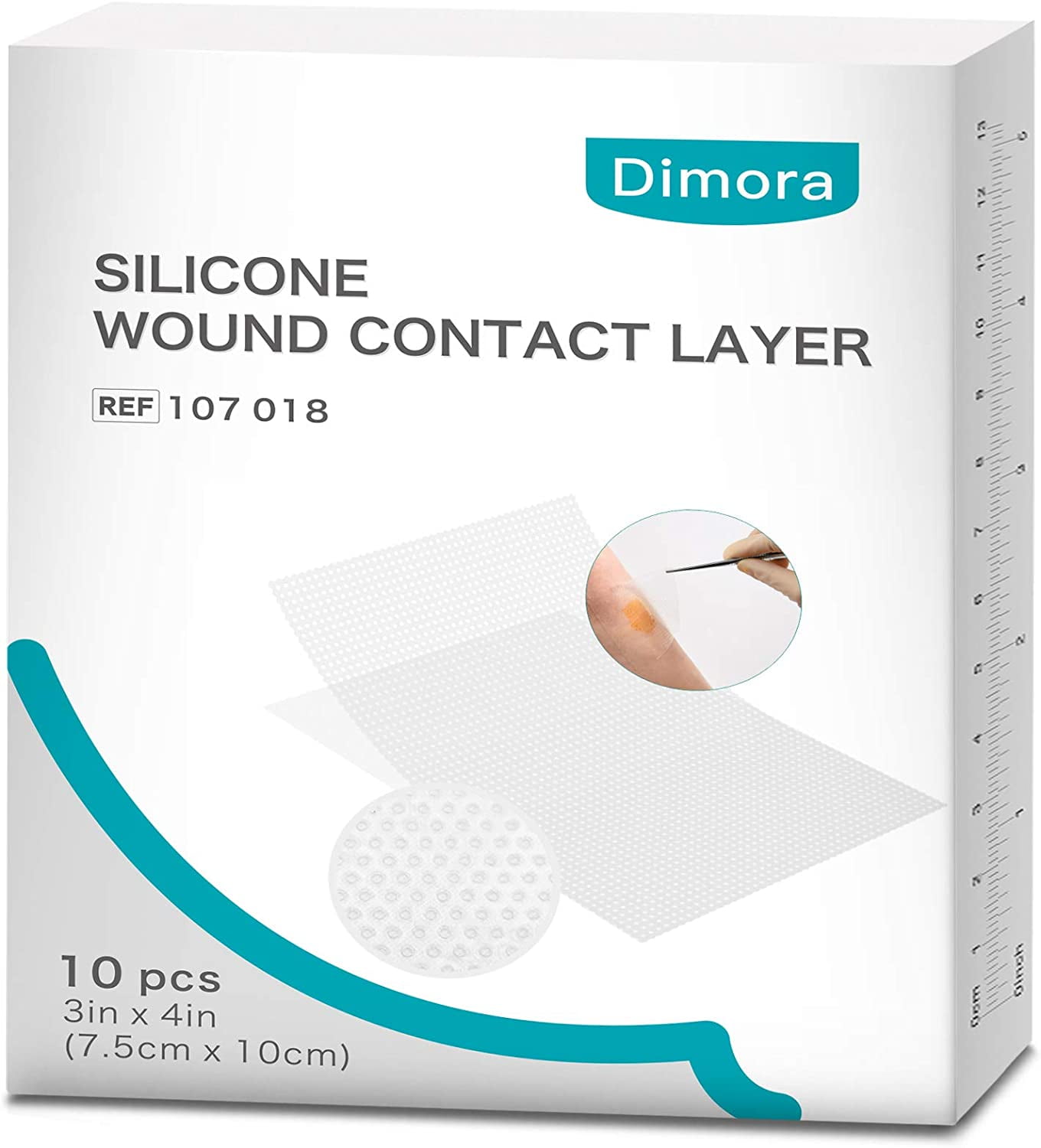 Transparent Silicone Wound Contact Layer | Adaptic Non-adhering ...