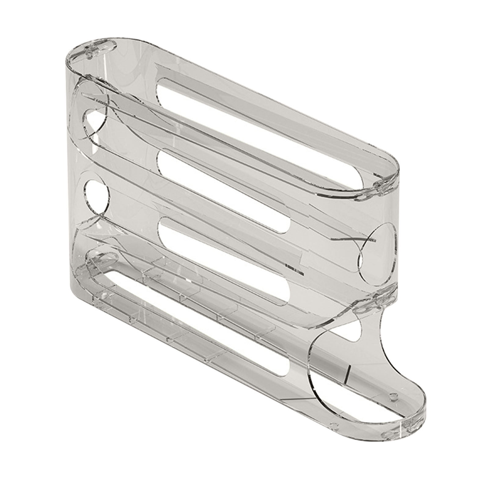 Transparent Slide Storage Box 4-layer Ladder Style Box Storage ...