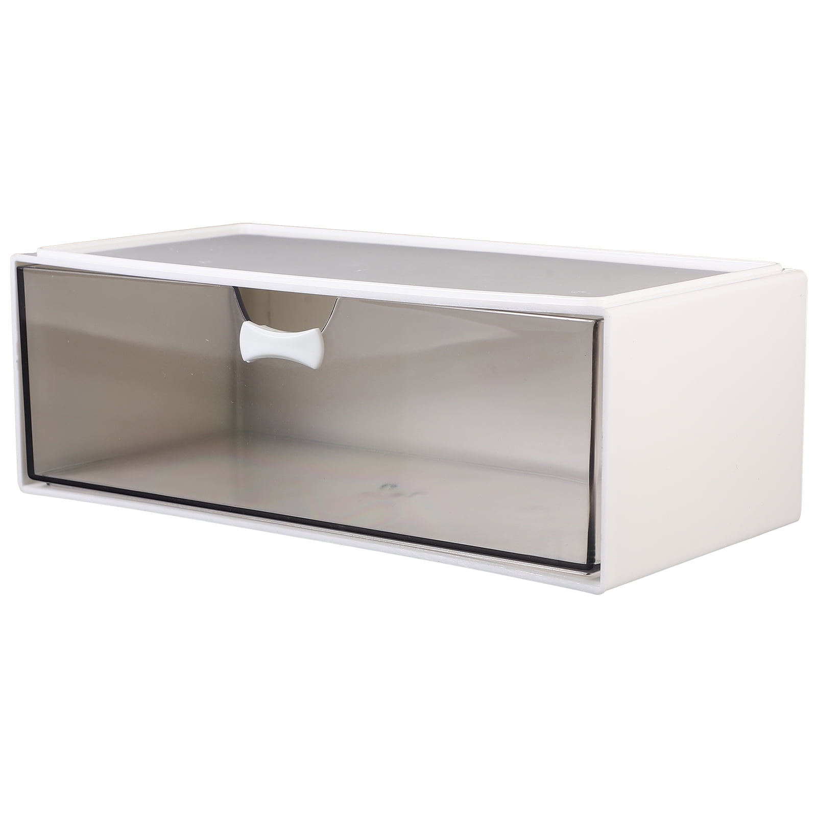 Transparent Small Drawer Organizer Single Drawer Sundries Storage Box ...
