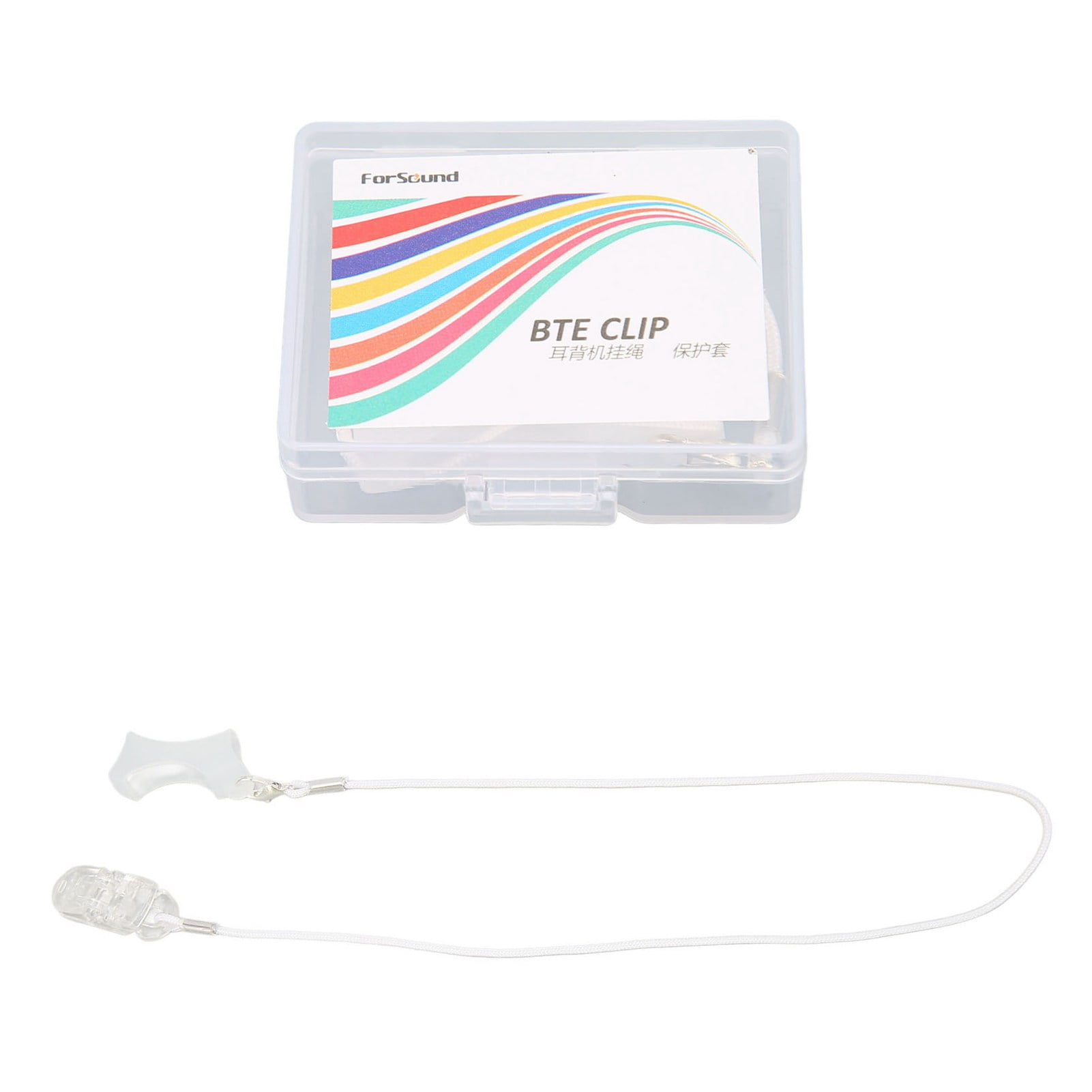 Transparent Sound Aid Rope Clip BTE A675 Fixation Portable Security ...