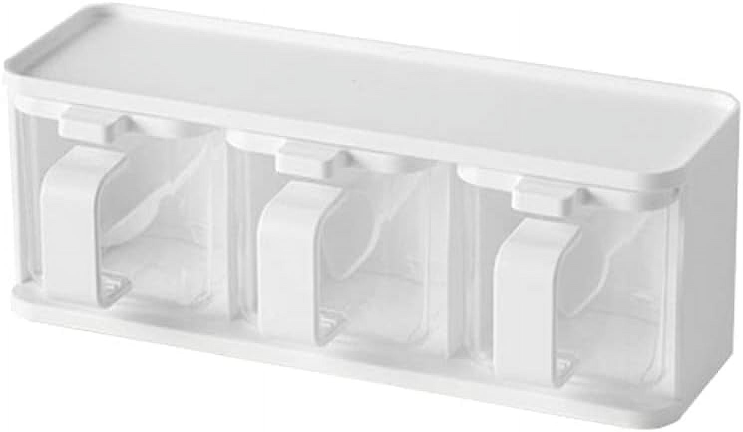 Transparent Spice Box, Plastic Seasoning Storage With Pull-Out Design ...