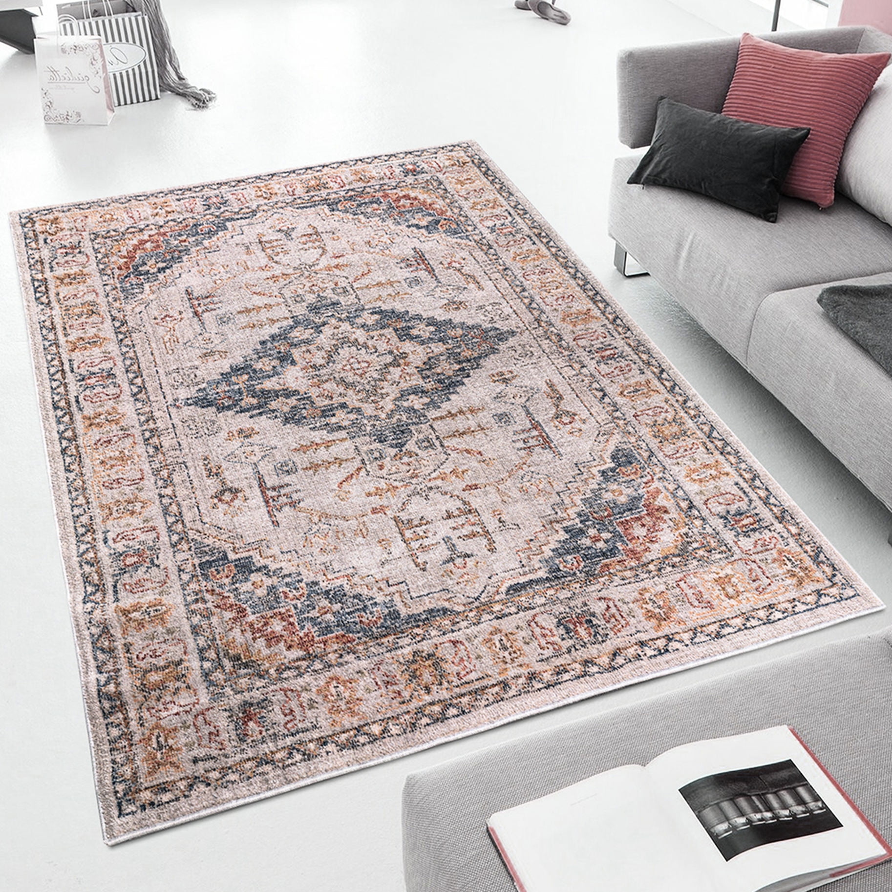 Transparent Sprayed Latex, High Traffic Suitability - Busy Areas, Rug ...