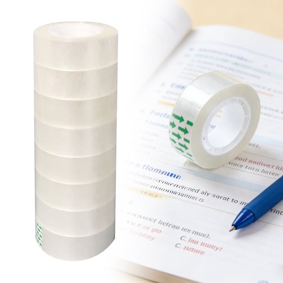 Transparent Stationery Tape Narrow 18cm Width 26m Length Roll for ...