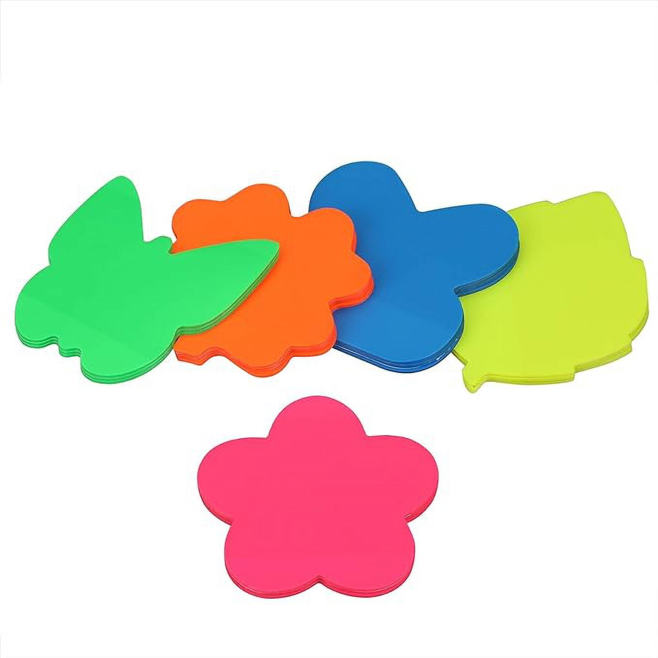 Transparent Sticky Notes Set，Assorted Sizes， Super Sticky Notes，2X The ...