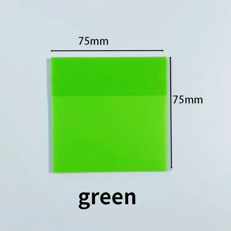 Transparent Sticky Notes Transparent Post it notes Waterproof High ...