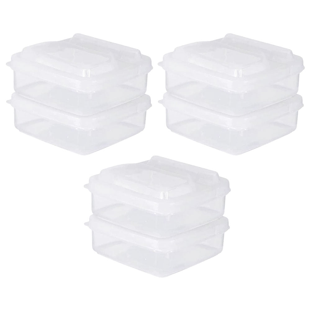 Transparent Storage Box Fridge Mini Plastic Containers Butter Kitchen ...