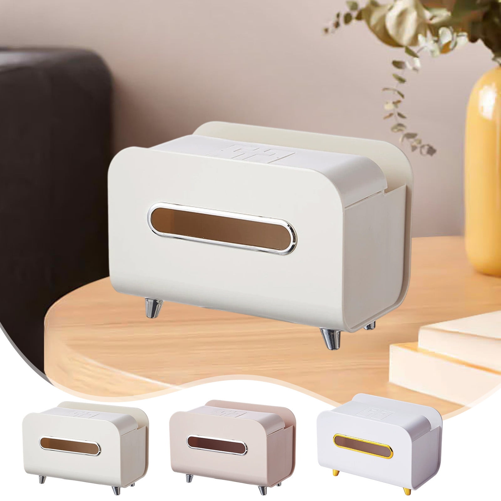 Transparent Storage Box, Scandinavian Tissue Box, Clear Acrylic Lid ...