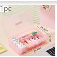 Transparent Storage Box with Lid - Dustproof Cable Organizer for ...