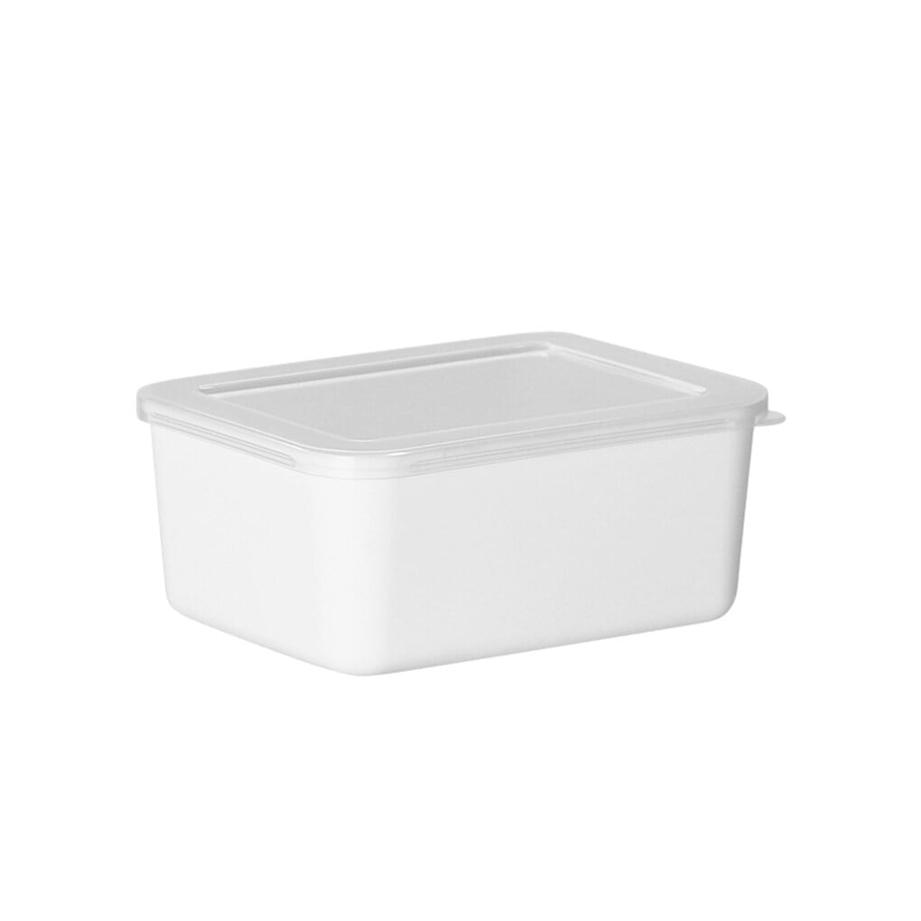 Transparent Storage Containers - Easy Organization Transparent Lid Food ...