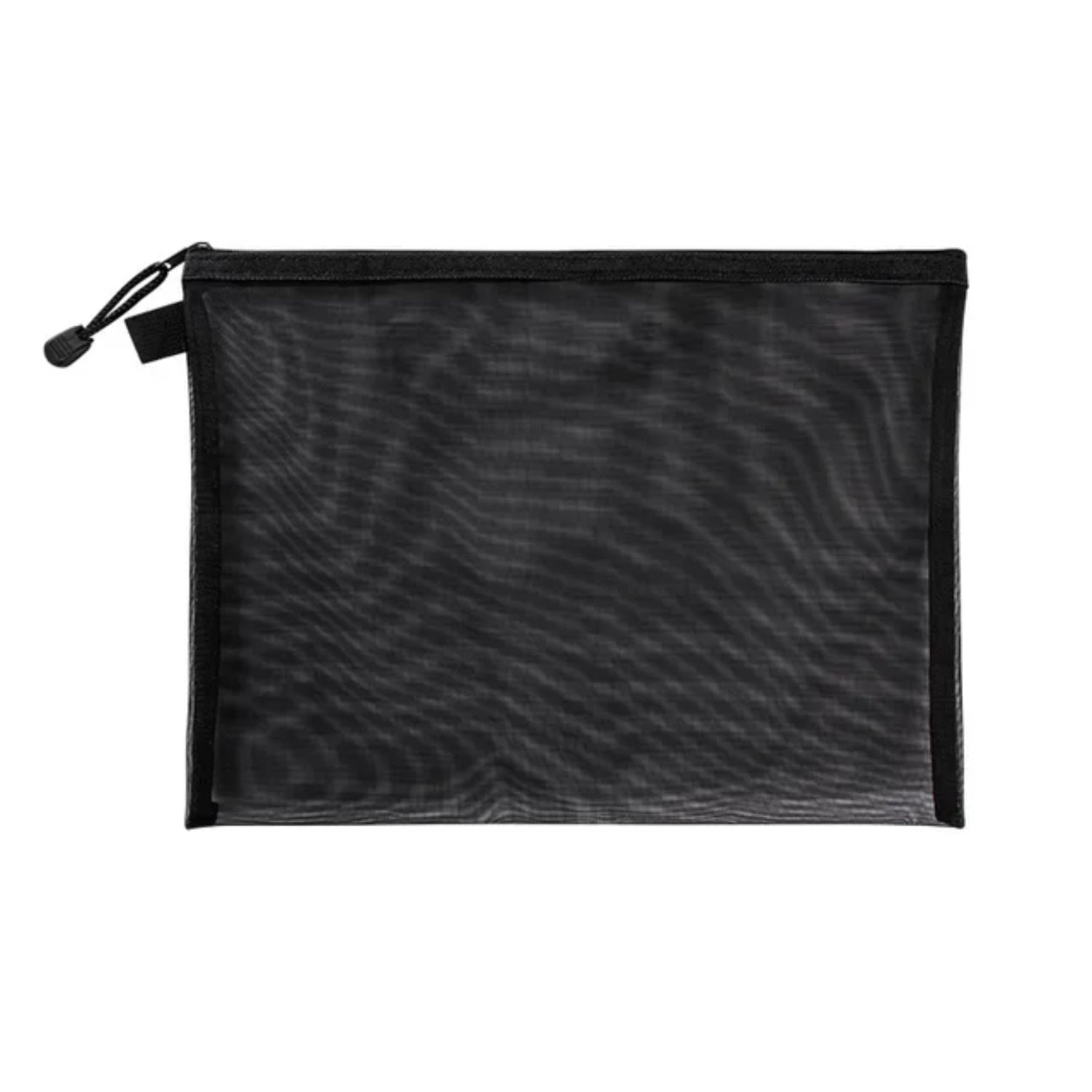 Transparent Stylish Nylon Mesh Zipper File Bag - Perfect for Office and ...
