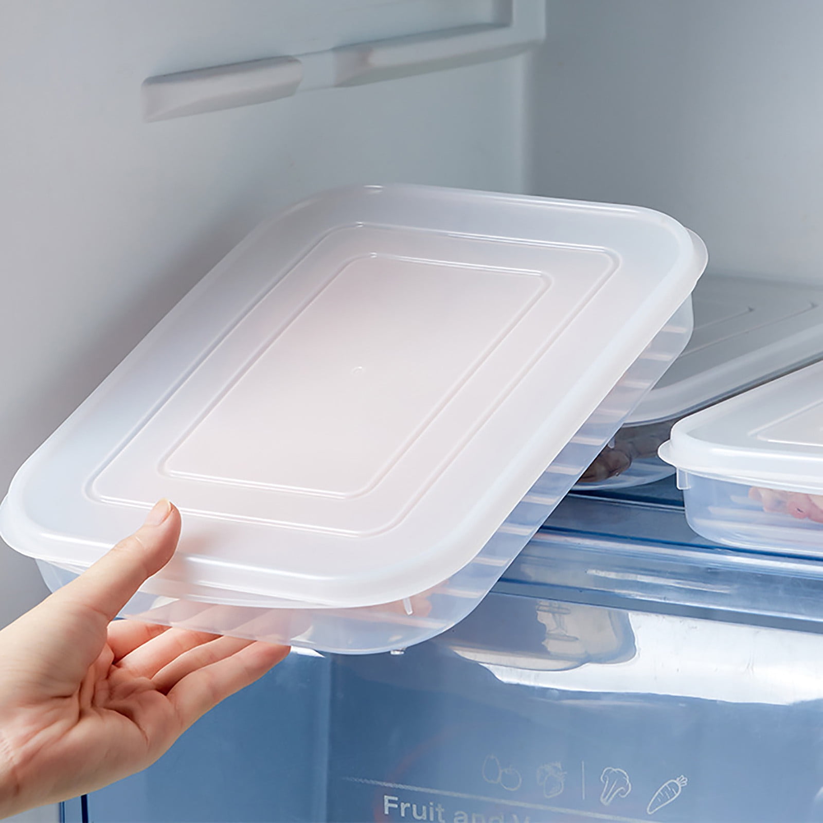 Transparent Superimposable Refrigerator Fresh-Keeping Box Fish Cold ... Transparent Superimposable Refrigerator Fresh-Keeping Box Fish Cold ...