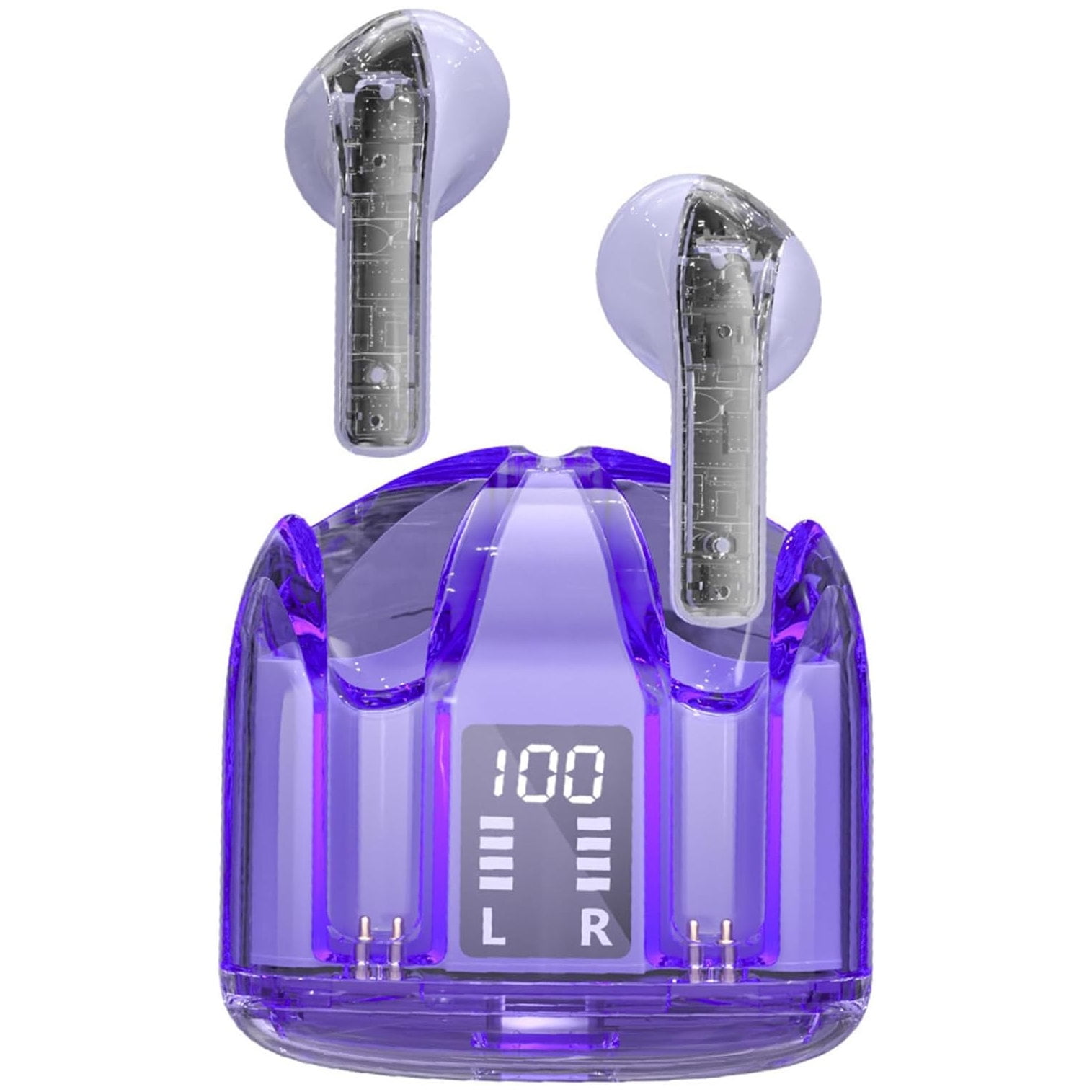 Transparent TWS Active Noise Canceling True Wireless Bluetooth Earbuds ...