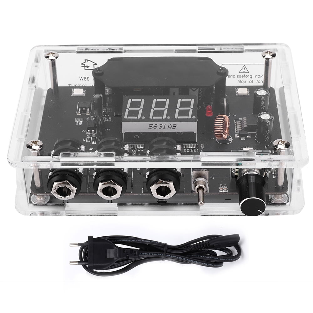Transparent Tattoo Power Supply Adjustable Digital Tattoo Power Source ...