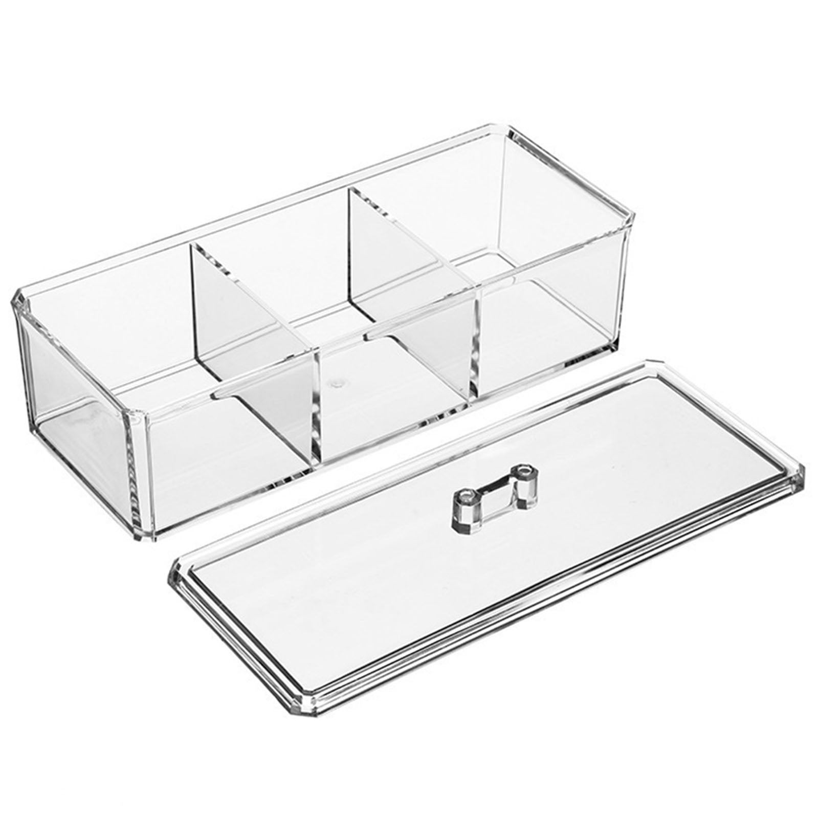 Transparent Tea Bag Storage Box Acrylic Storage Divider Box Tea Bag ...