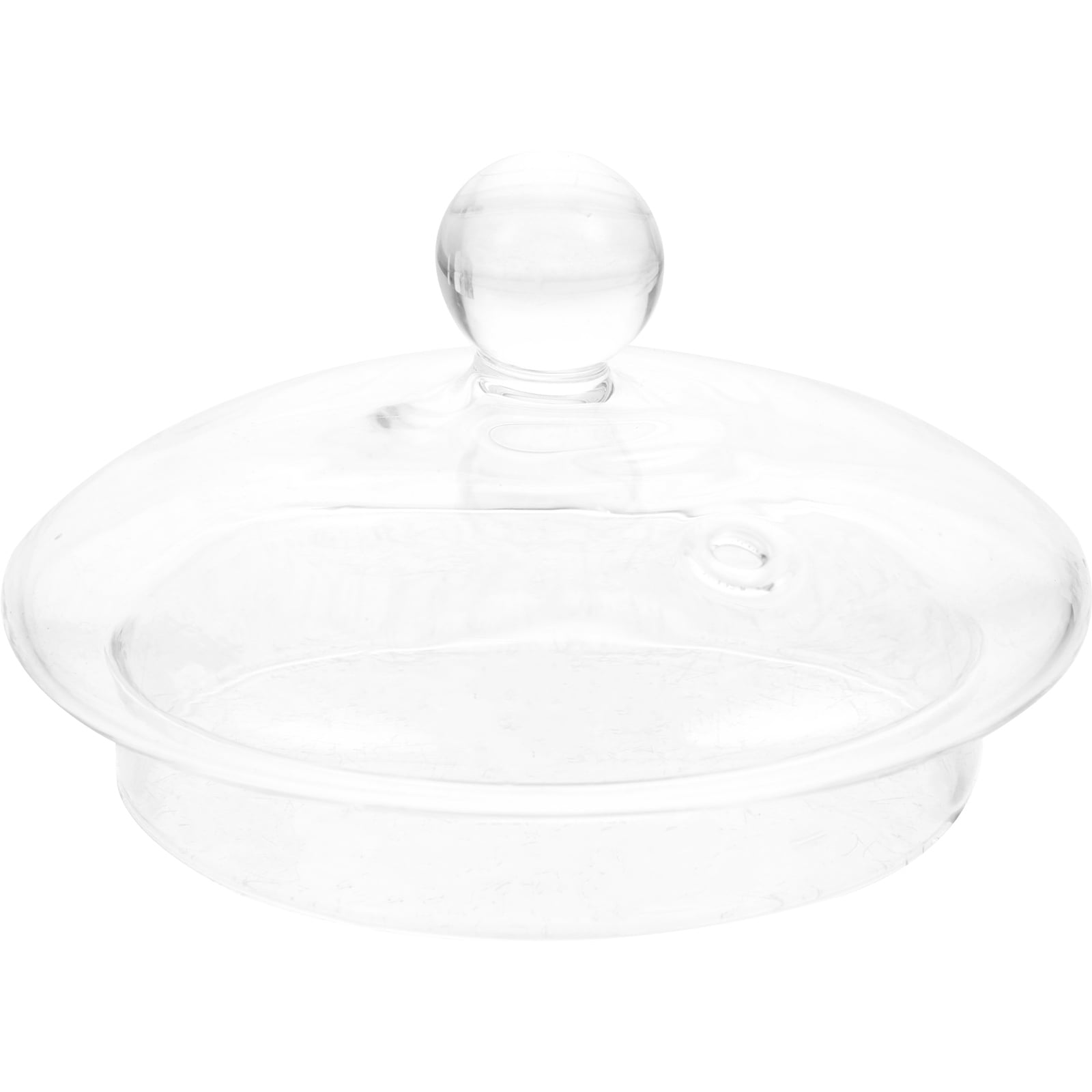 Worgeous Clear Teapot Lid Replacement Glass Kettle Cover Round Teapot ...
