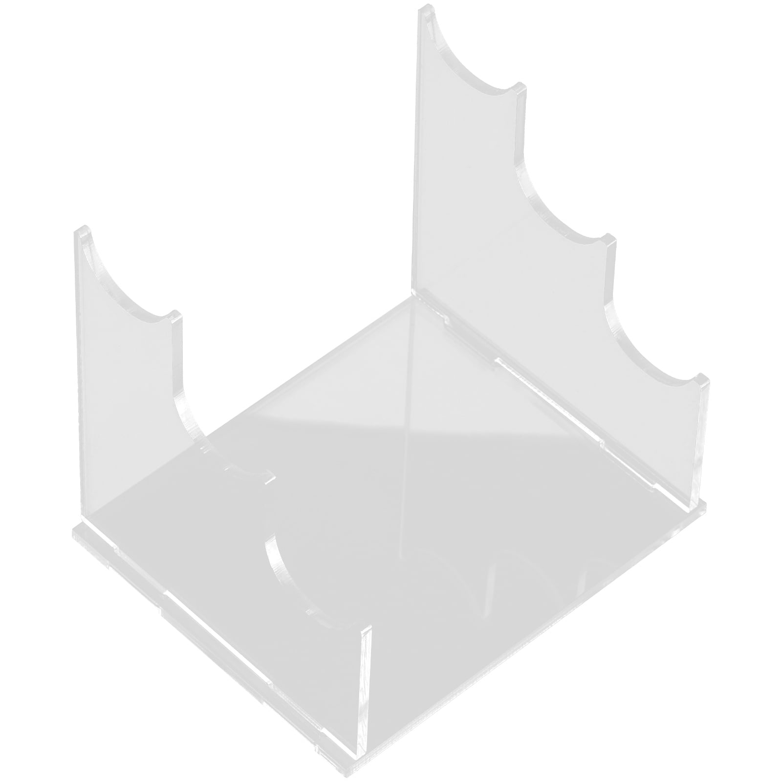 Transparent Three-layer Pen Holder Display Stand for Office Pot Eyebrow ...