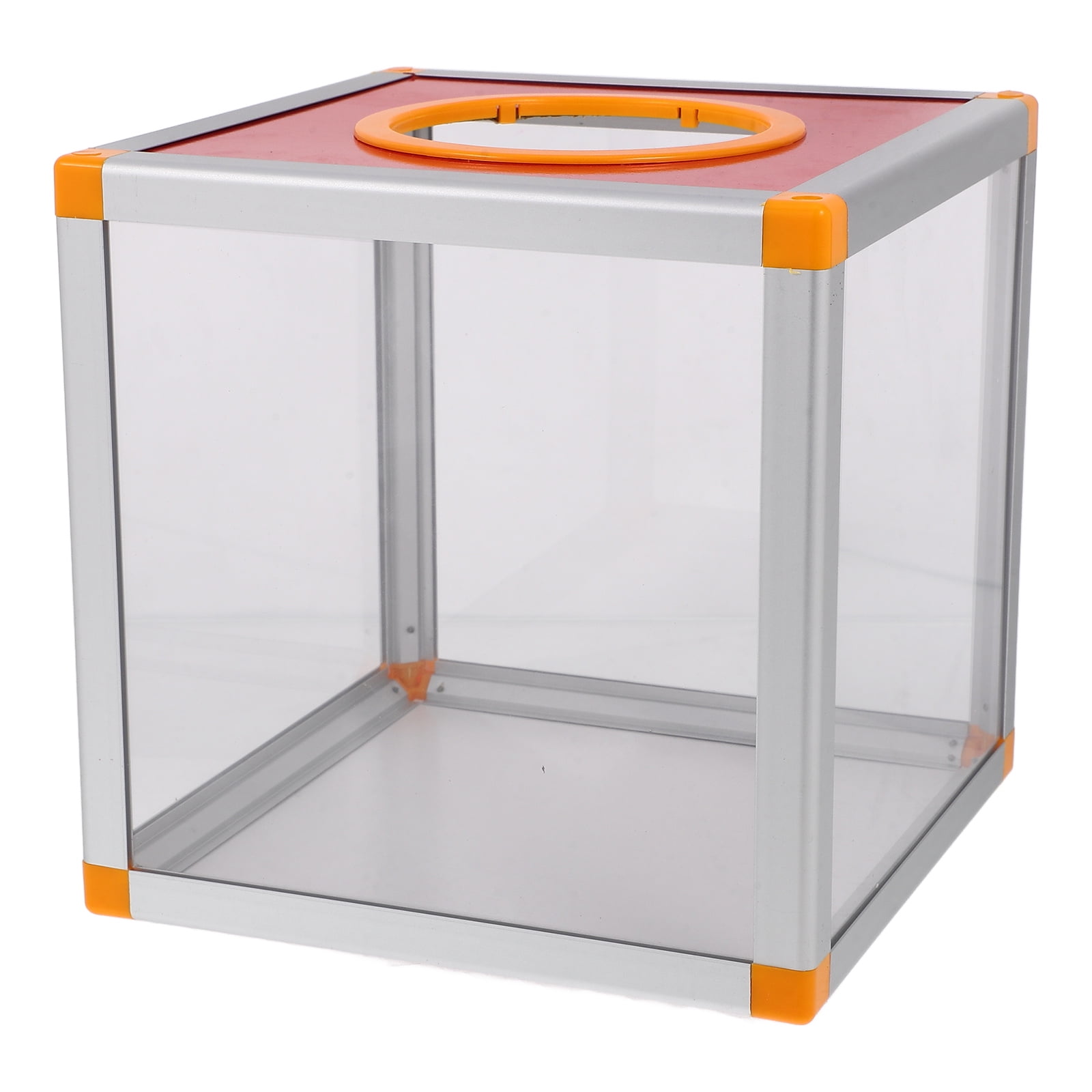 Raffle Ball Game Box Clear Ticket Holder Drawing Box for Exciting Prize ...