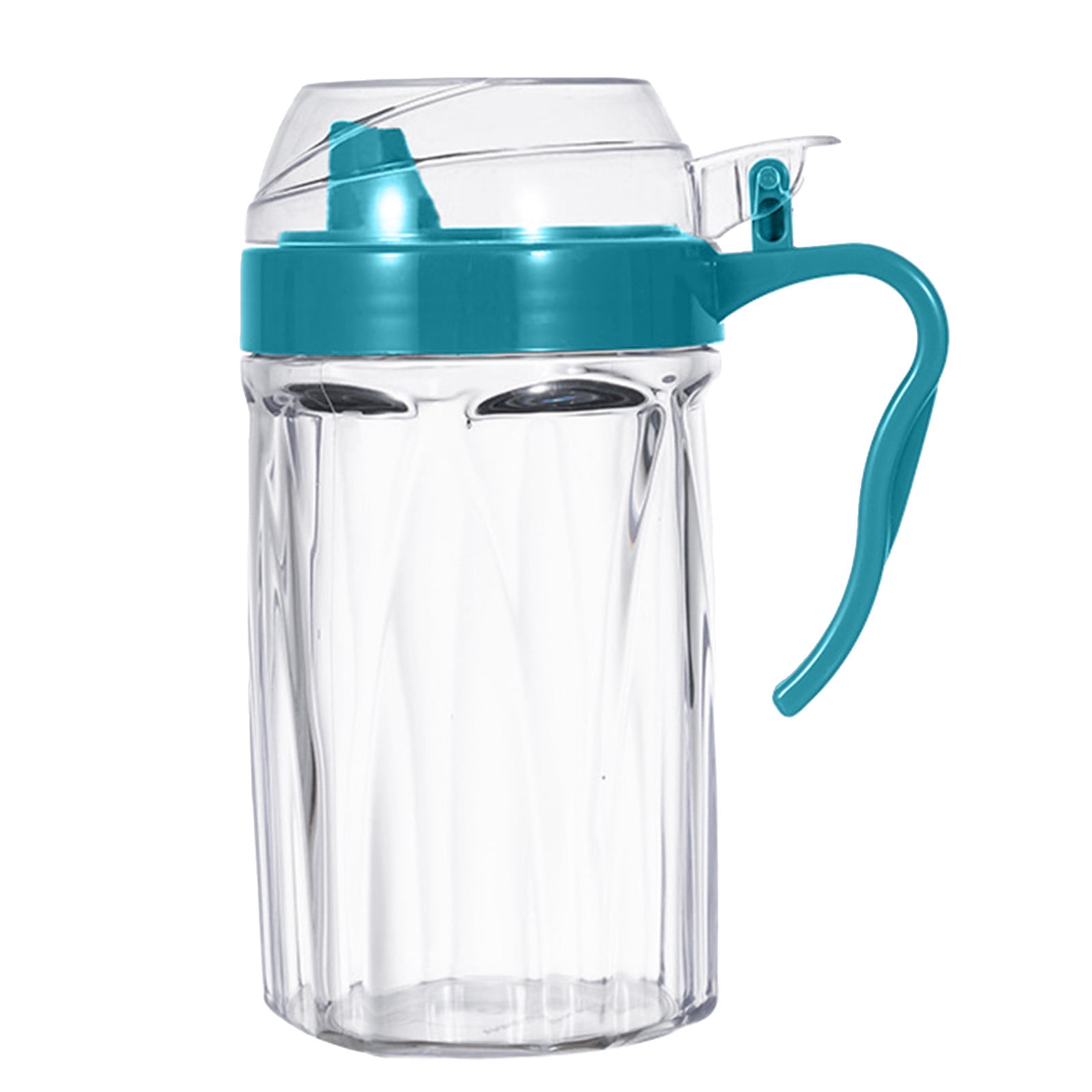 Transparent Tilt Spout Oil Pot with Lid - Multi-Purpose, Easy Clean ...