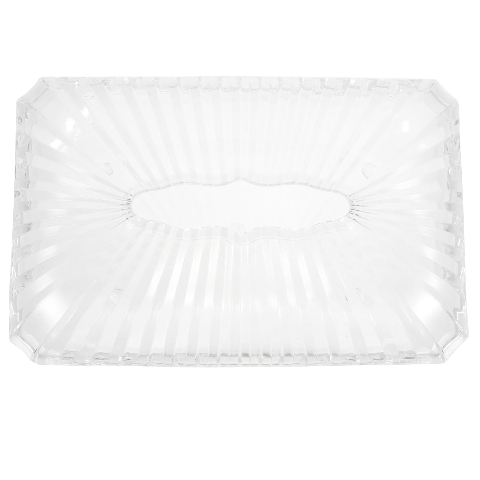 Transparent Tissue Box Acrylic Napkin Holder Office - Walmart.com