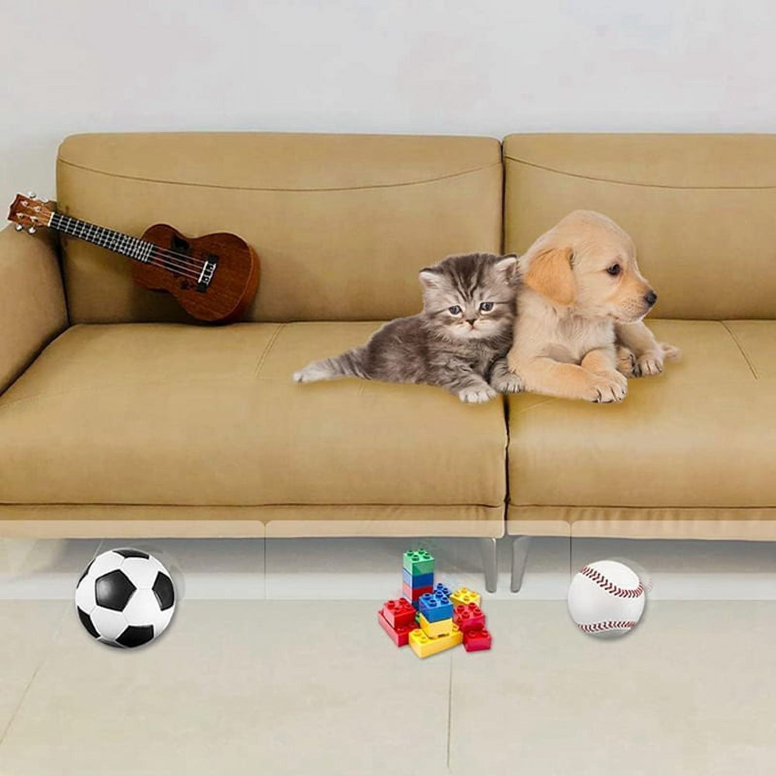 Transparent Toy Blocker for Under Furniture, Under Couch Blocker (3 ...