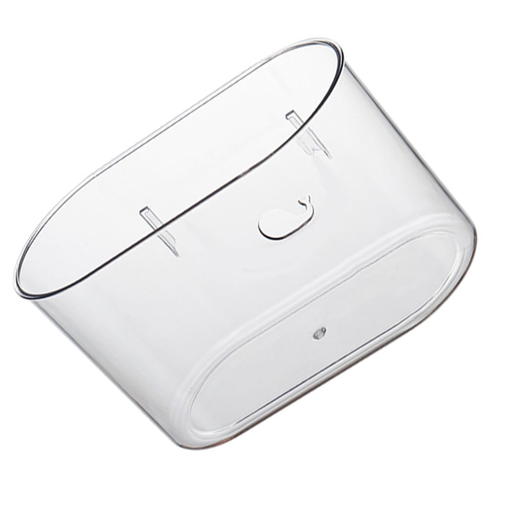 Transparent Trash Can Garbage Bin Cans Bins Office Clear Hanging Wall ...