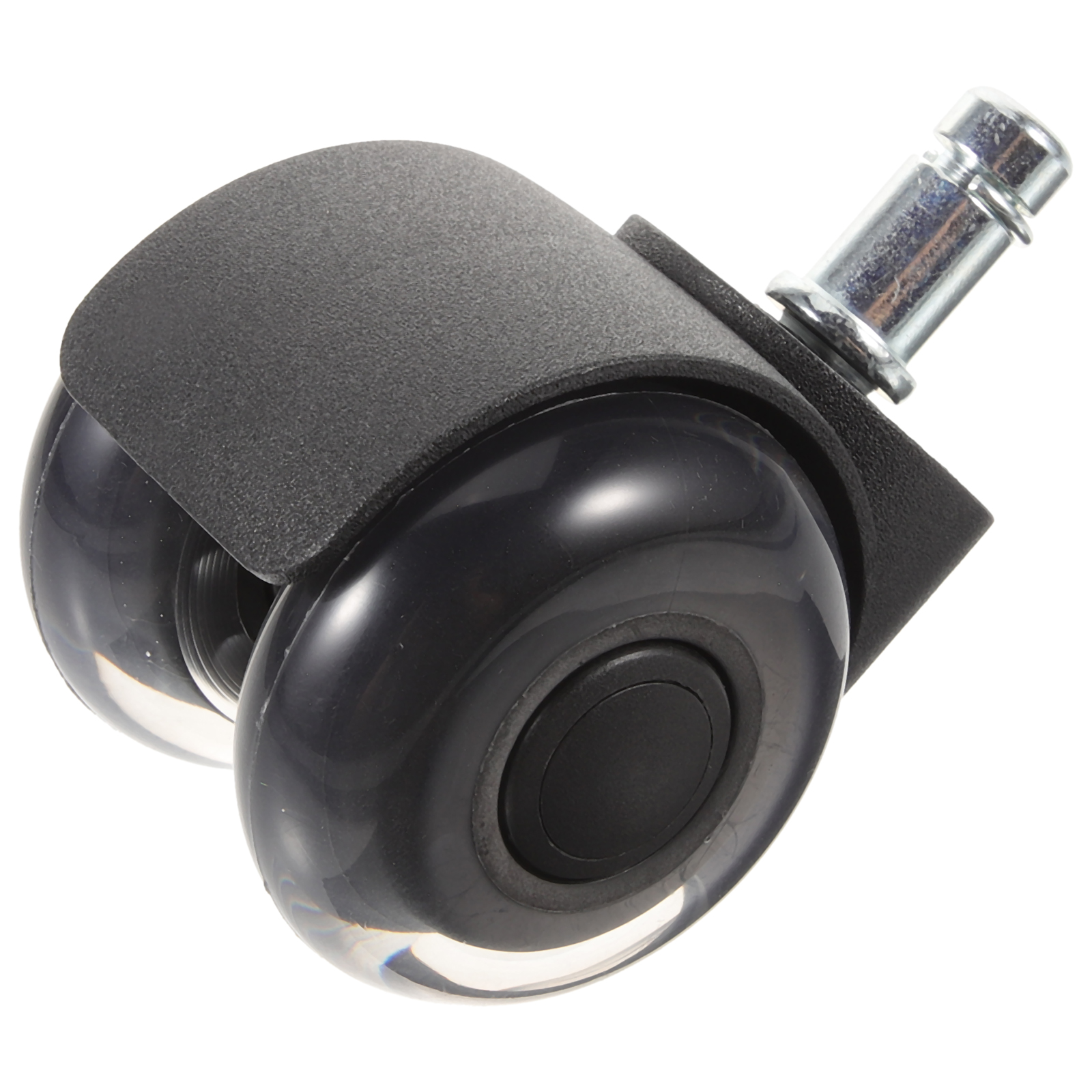 Transparent Two-wheel Silent Chair Universal Wheels (black) Game Chair ...