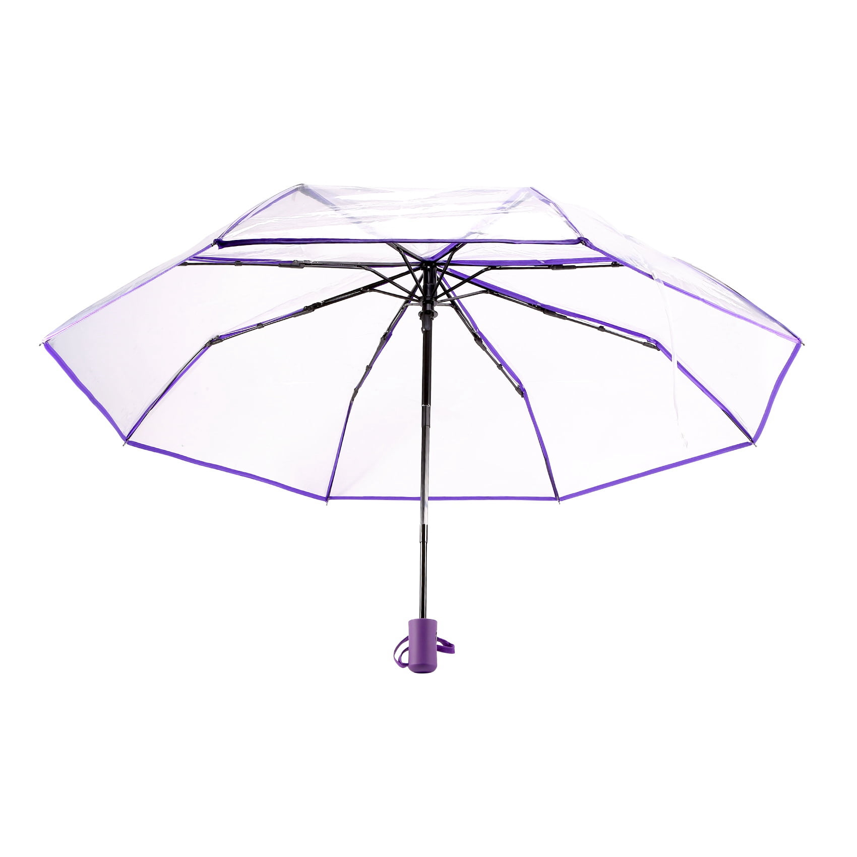 Transparent Umbrella Automatic Umbrella Compact Folding,Transparent ...