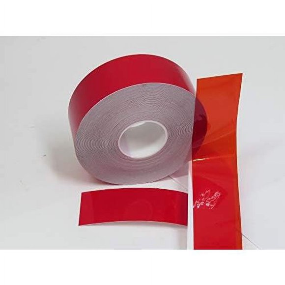 Red Transparent Tape