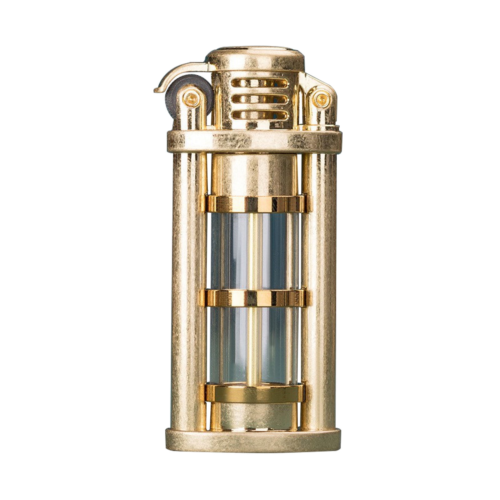 Transparent Visible Large Oil Tank Grinding Wheel Lighter Retro ...