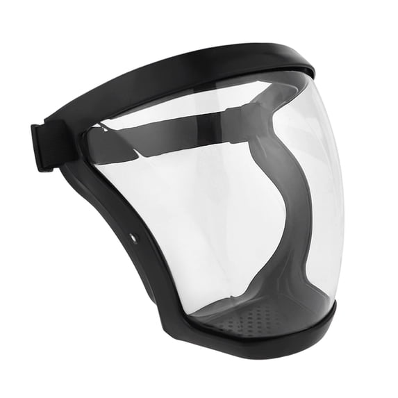 Transparent Visor - Adjustable Full-Face Protective Shield - Durable ...