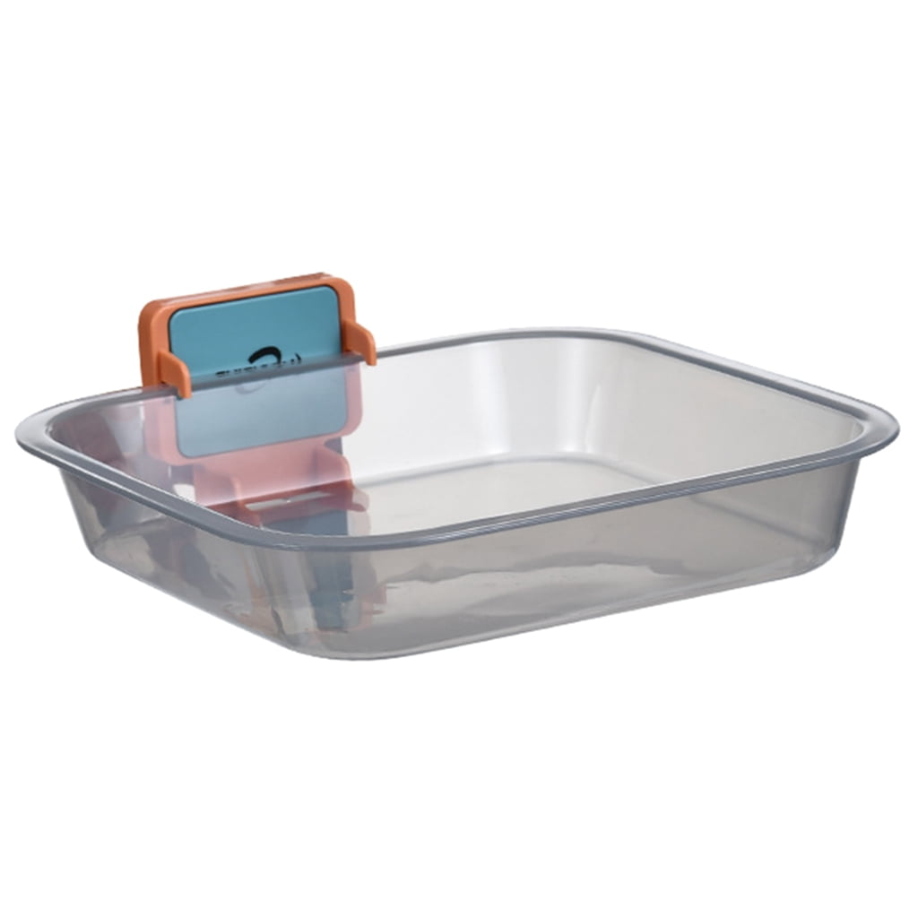 Transparent Wall Hanging Dish Preparations Tray Portable Household Hot ...