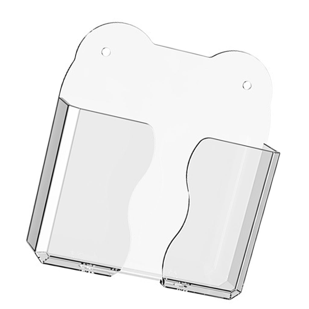 Transparent Wall Phone Holder Bracket for Bedrooms Phones with Charging ...