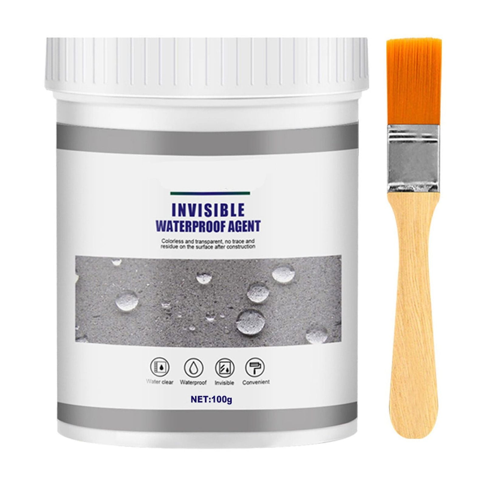 Transparent Water Barrier Glue For Exterior Wall Leak Prevention and ...